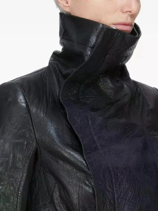 Rick Owens Leather Zip-up Jacket