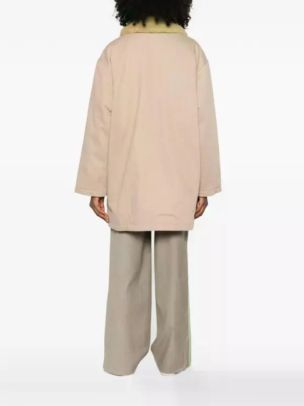 6397 Parka Coat With Fur Collar