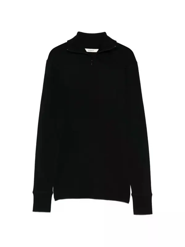 6397 Zip-up Collar Sweater