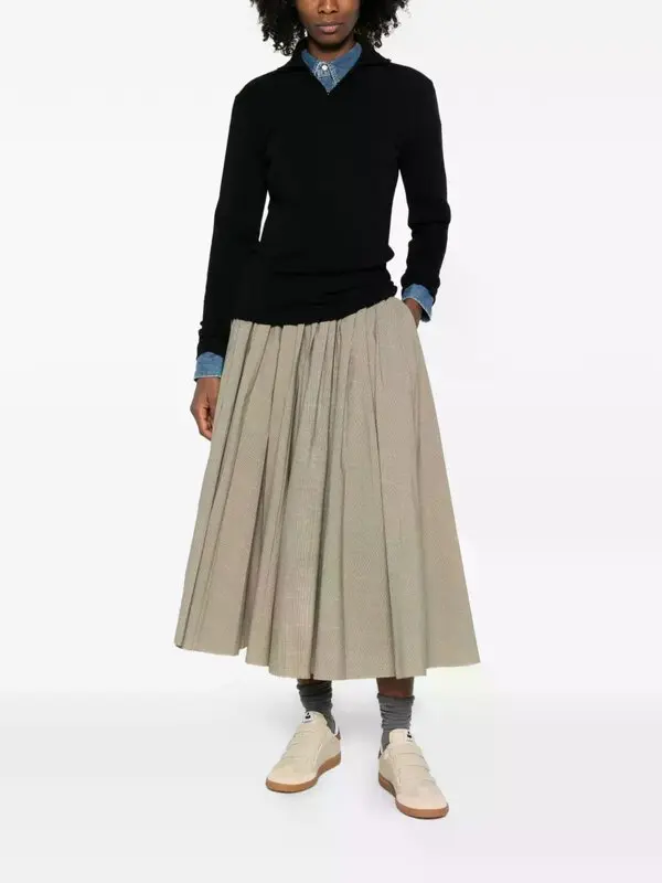 6397 Zip-up Collar Sweater