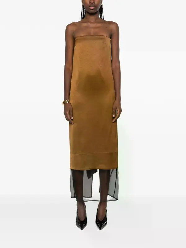 ESSE STUDIOS Cartia Column Midi Dress