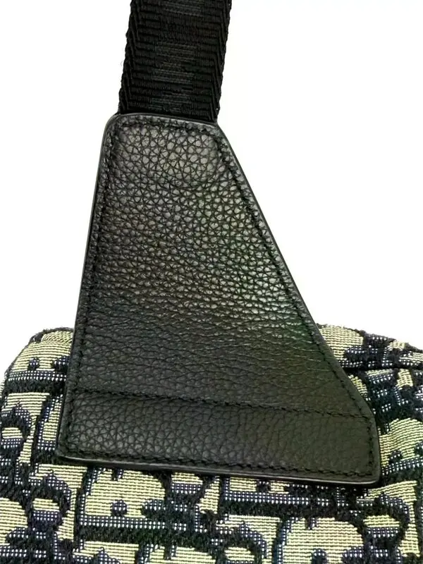 Dior Saddle Belt Bag In Signature Oblique Pattern Canvas