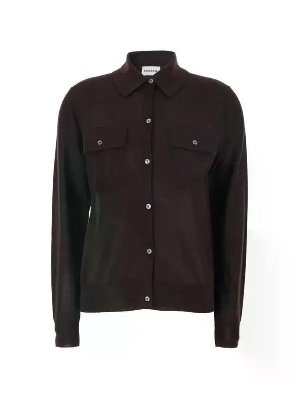 P.a.r.o.s.h Button-fastening Cardigan - Brown