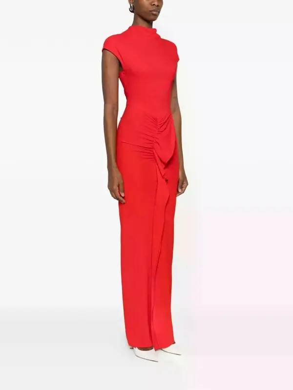 Tove Beth Draped Maxi Dress