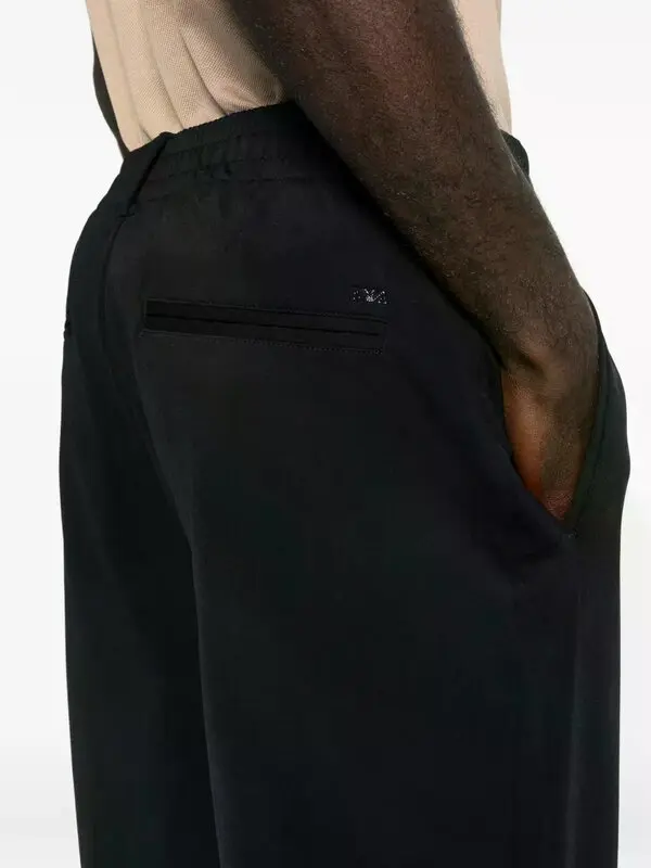 Emporio Armani Elasticated Hem Trousers