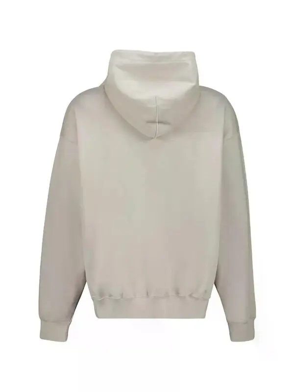 Y3 Logo-detail Hoodie - Brown