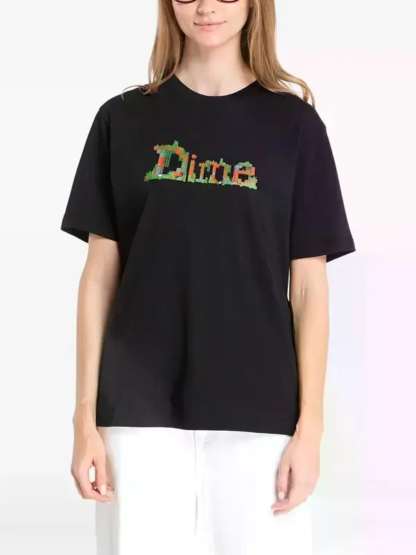 DIME Logo T-shirt - Black