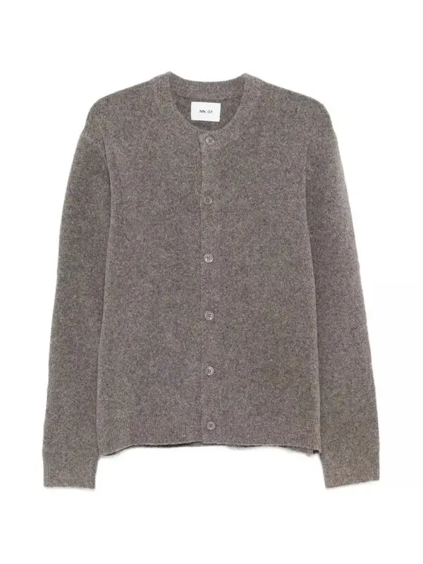 Nn07 Jasper Crew Cardigan - Grey
