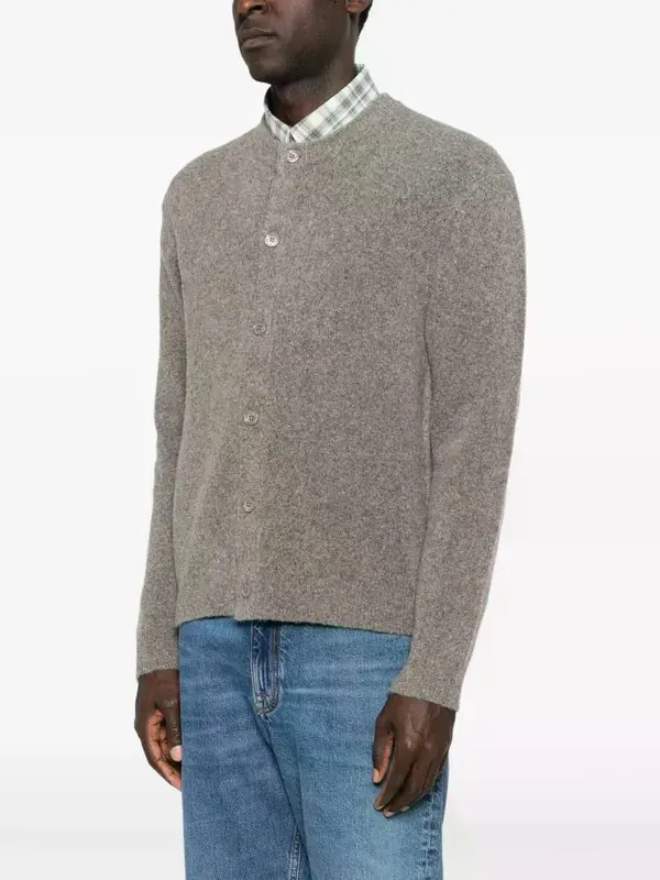 Nn07 Jasper Crew Cardigan - Grey