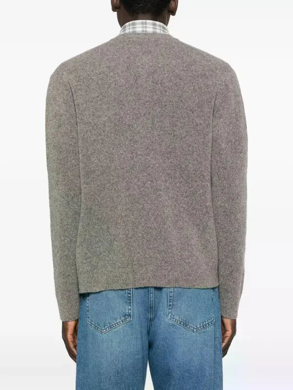 Nn07 Jasper Crew Cardigan - Grey