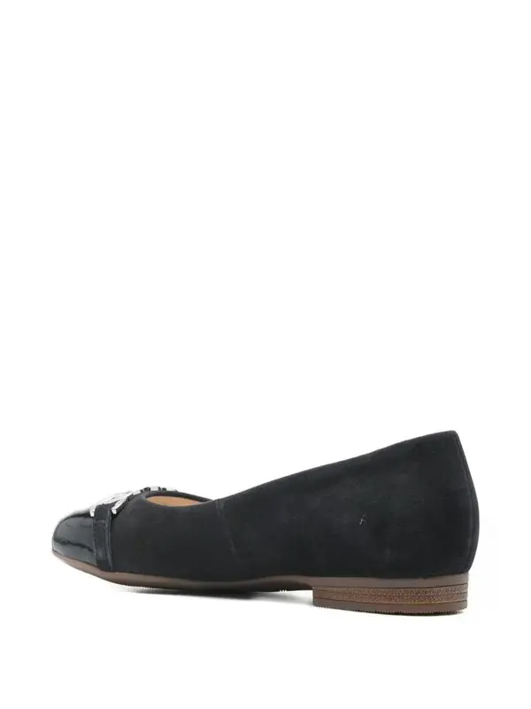 ARA Chain-detail Ballet Flats