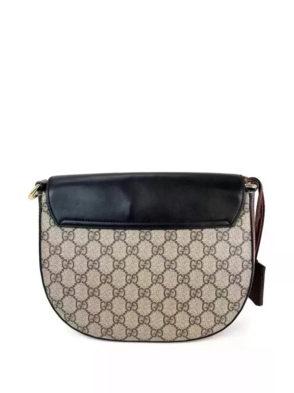 Gucci Gg Supreme Padlock Shoulder Bag