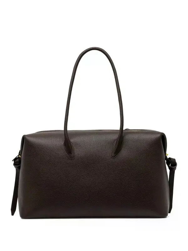 Yuzefi Brioche Knotted Shoulder Bag - Brown