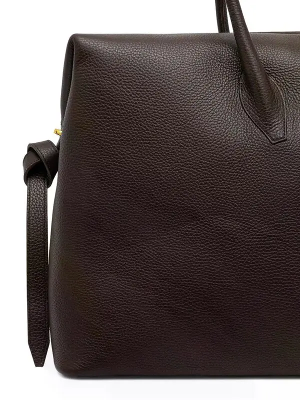 Yuzefi Brioche Knotted Shoulder Bag - Brown