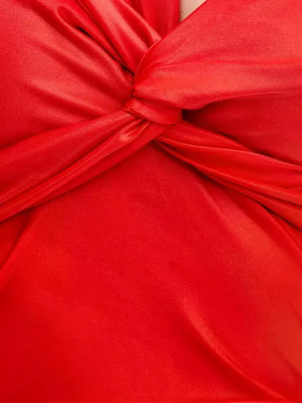 Fiorucci Scarf Detail Mini Dress