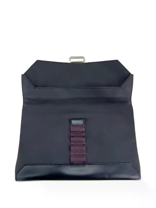 Hermès Cityslide Flap Leather Clutch Bag