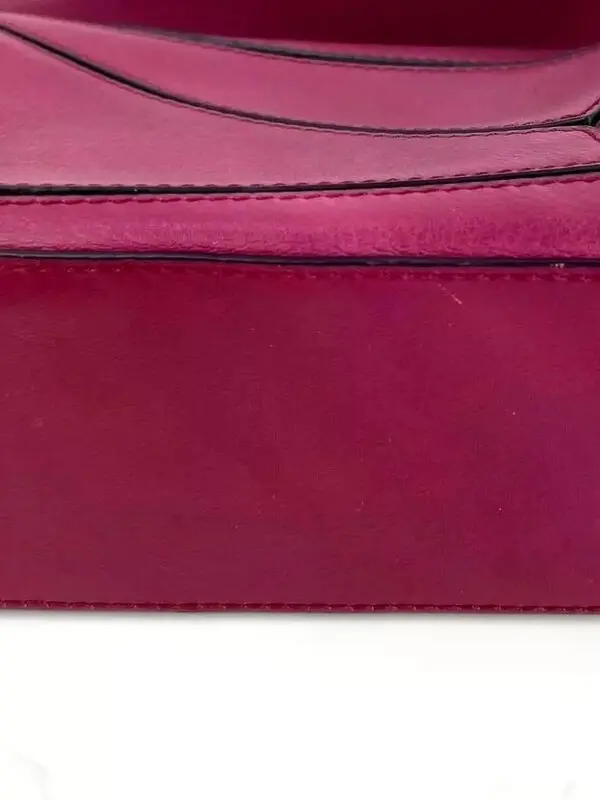 Loewe Mini Puzzle Shoulder Bag - Red