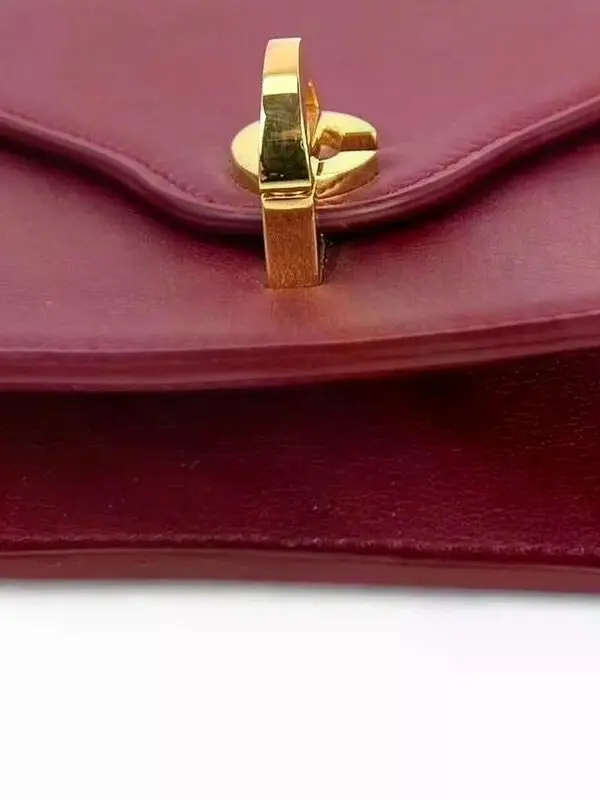 Dior Mini C'est Chain-strap Flap Tote Bag - Red