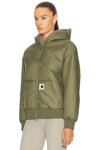 Carhartt Work In Progress Hooded Gadd Jacket - Dollar Green