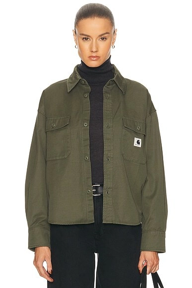 Carhartt Work In Progress Kelly Shirt Jacket - Leaf