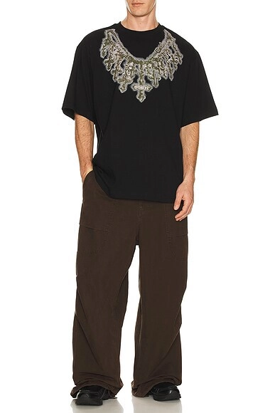 We11Done Cross Necklace T-shirt