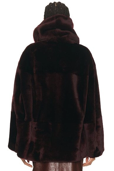 Nour Hammour Shearling Lodge Coat