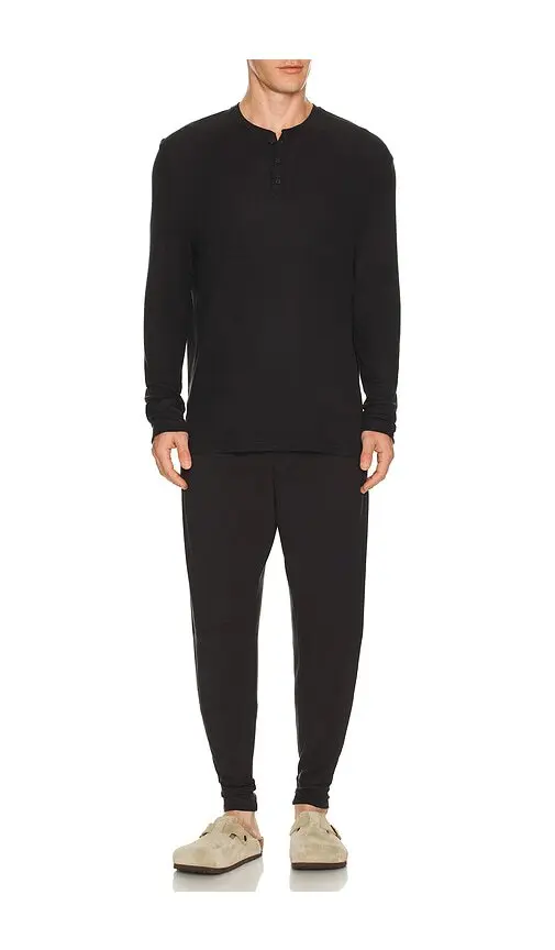 Tommy John Tri Blend Lounge Henley In . Also