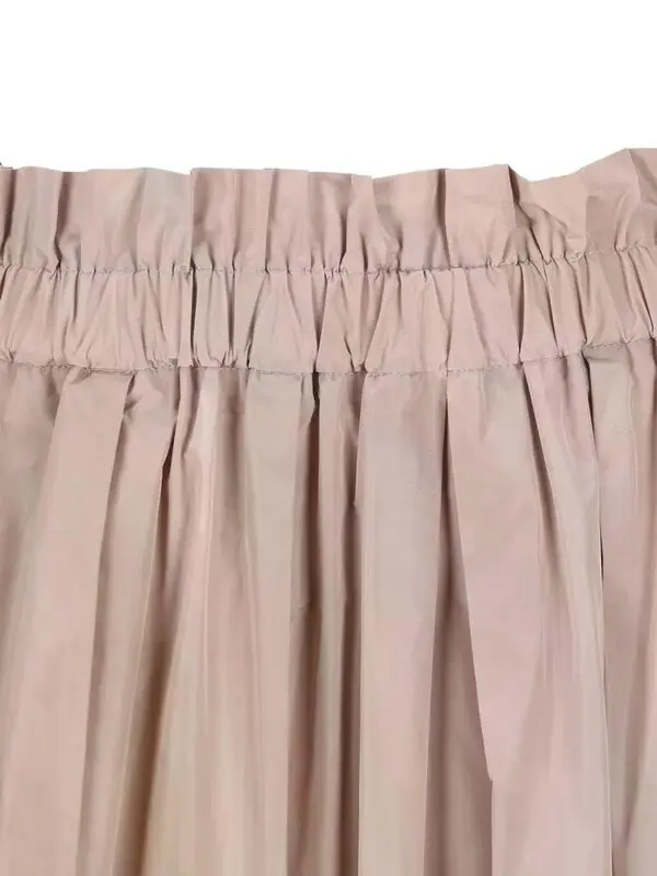 Herno Taffeta A-line Skirt - Neutrals