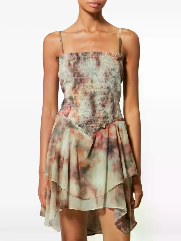 MARANT ETOILE Anka Mini Dress - Neutrals