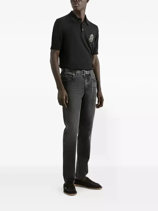 Dolce & Gabbana Logo Plaque Jeans