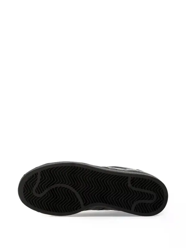 Adidas Superstar Ii Croc Effect Sneakers - Black