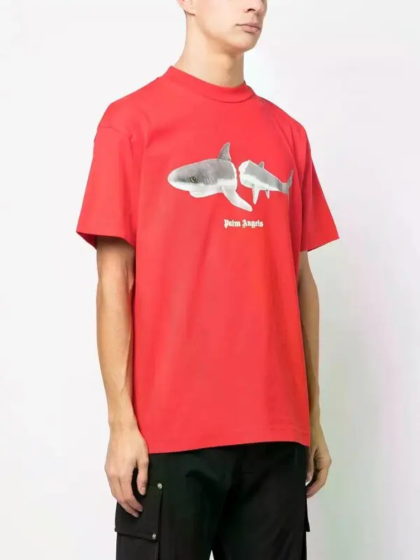 Palm Angels Shark-print T-shirt