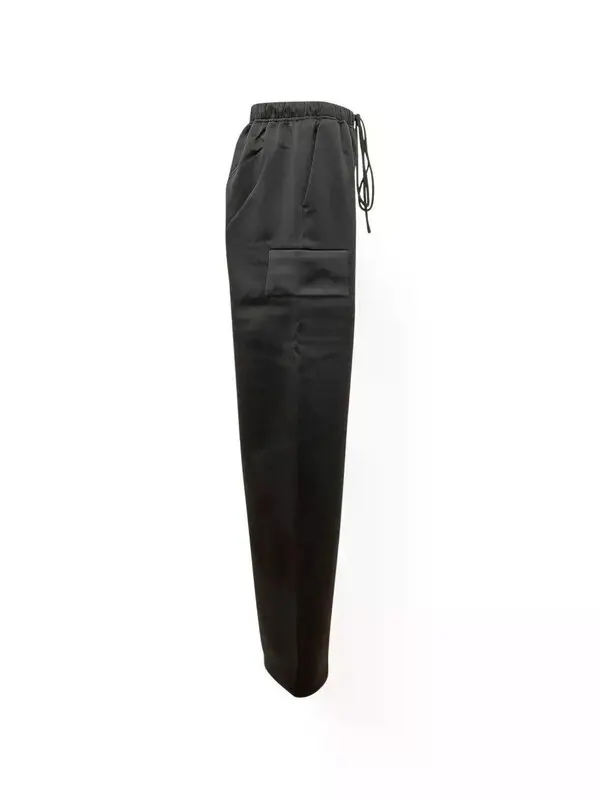 Fear Of God Wide Leg Trousers With Drawstring Waistband