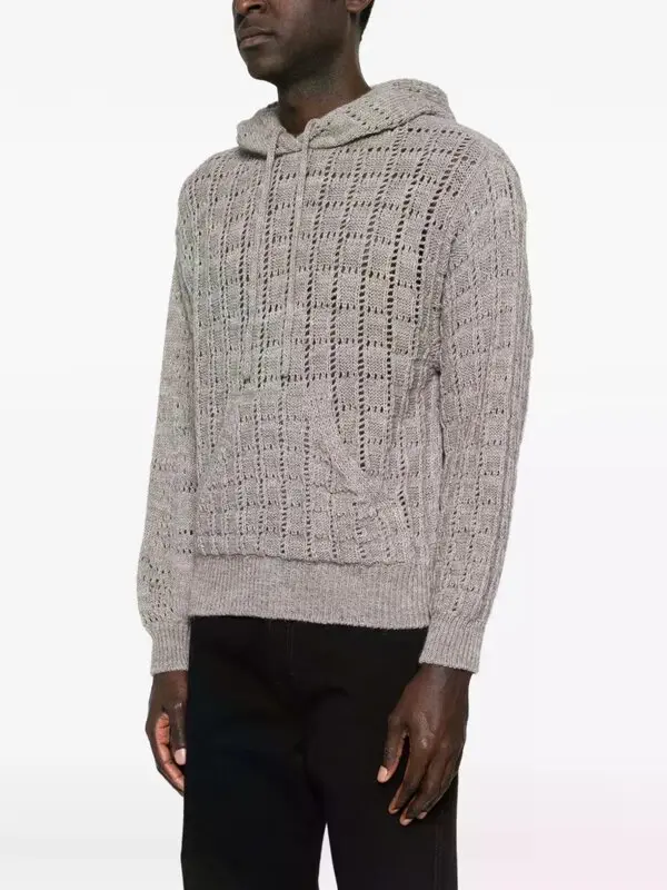 Aries Long-sleeve Hooded Sweater