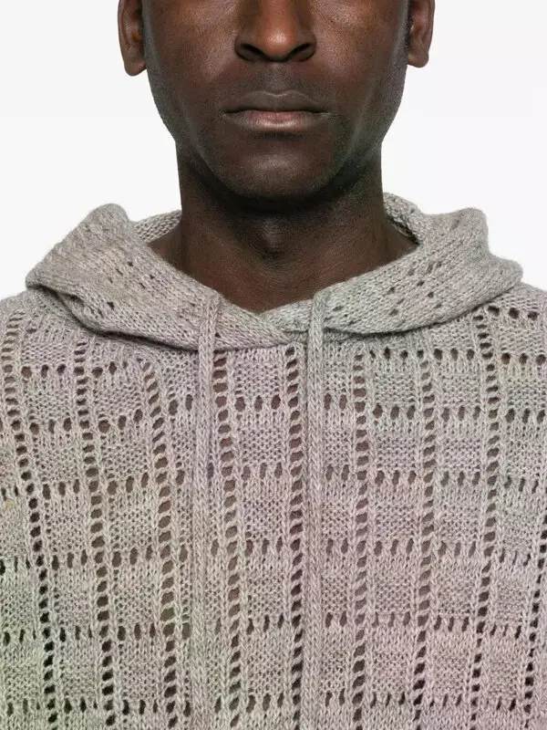 Aries Long-sleeve Hooded Sweater