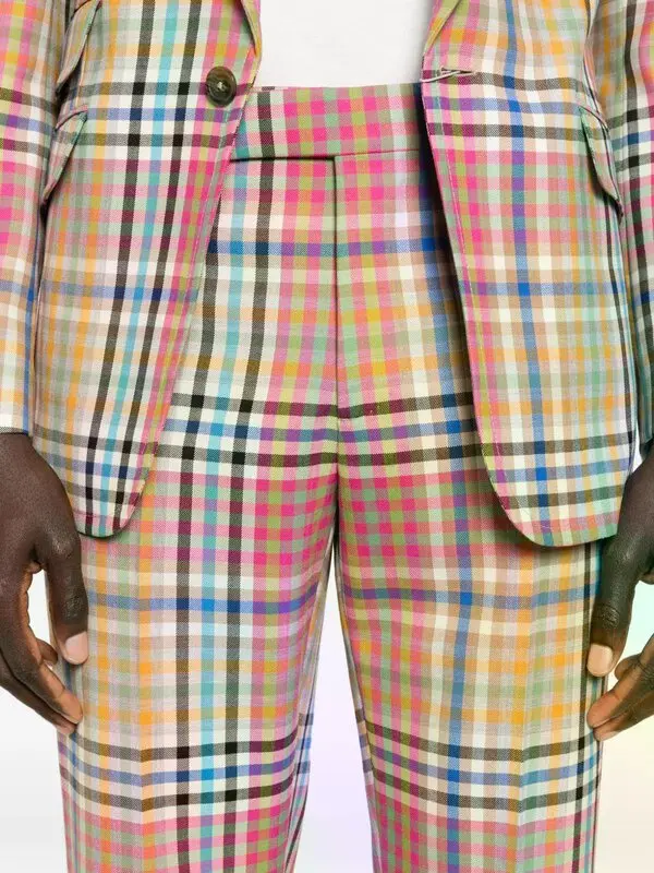 VIVIENNE WESTWOOD Tartan Tailored Trousers