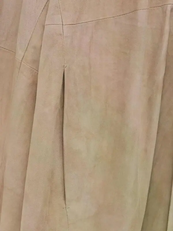 LAUREN MANOOGIAN Suede Panelled Coat