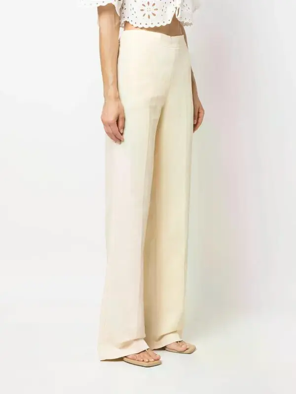 TWINSET Mid-rise Wide-leg Trousers