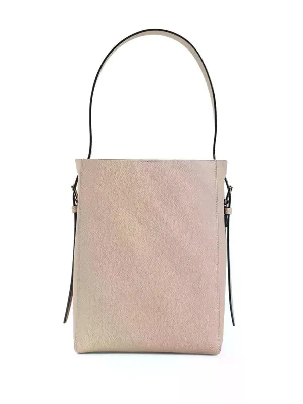 VALEXTRA Mini Leather Bucket Bag