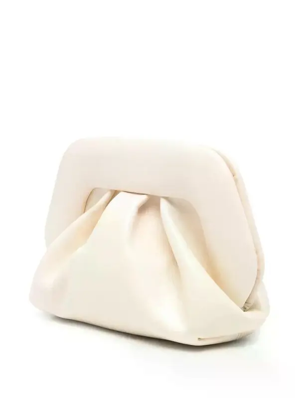 THEMOIRE Small Bios Clutch Bag - Neutrals