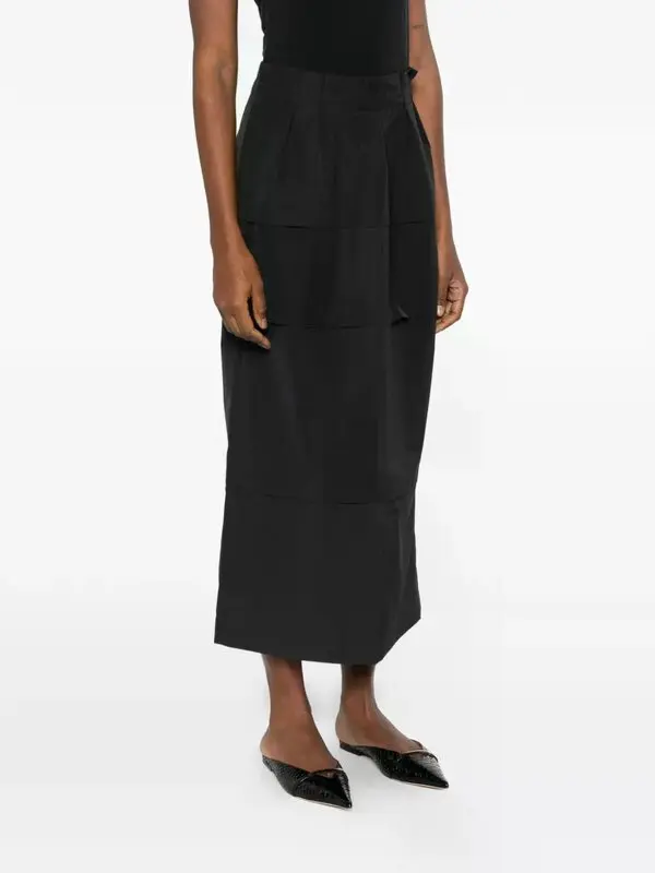 LITKOVSKA Tiered Midi Skirt