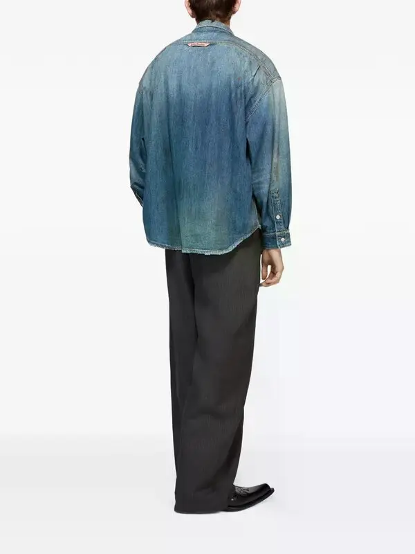 Acne Studios Distressed Denim Shirt