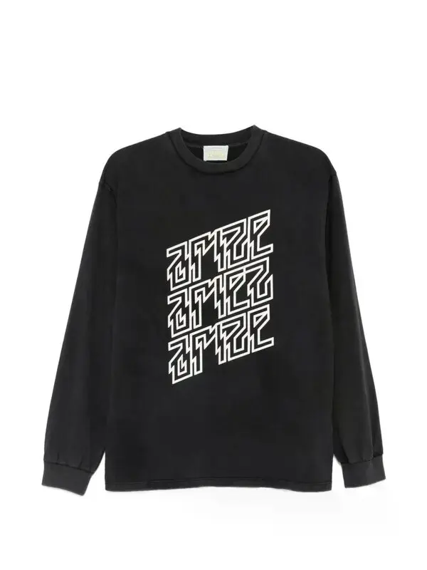 Aries Ariez Arize Faded Long-sleeve T-shirt