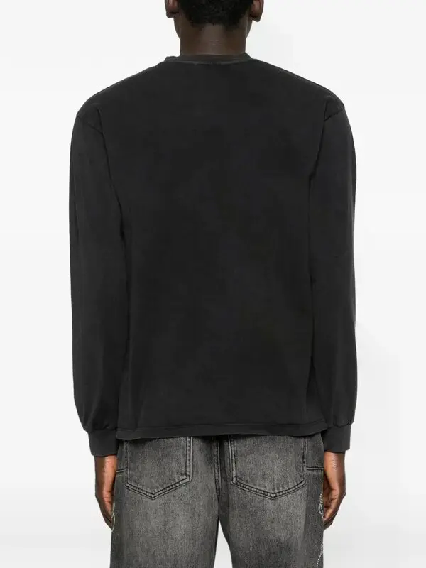 Aries Ariez Arize Faded Long-sleeve T-shirt