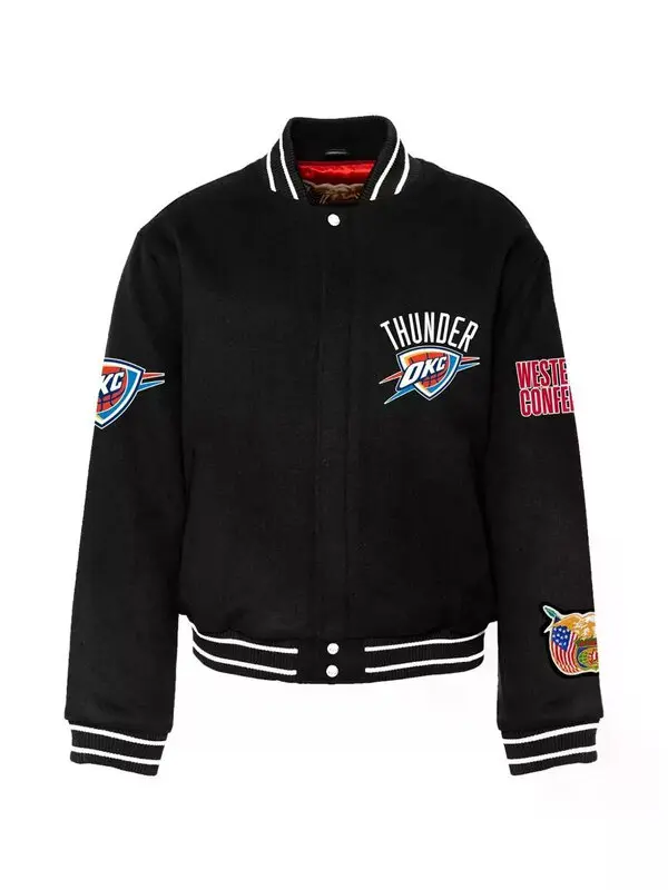 JEFF HAMILTON Oklahoma City Thunder Varsity Jacket