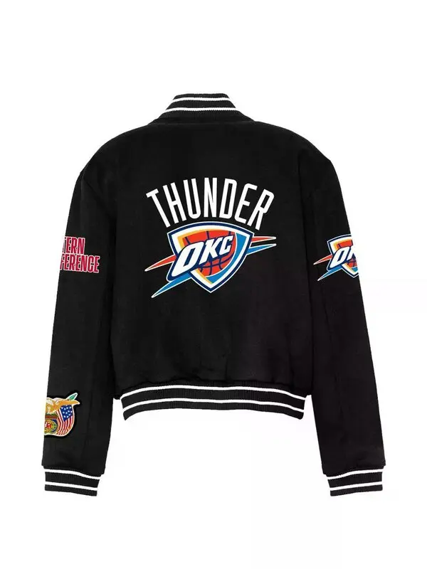 JEFF HAMILTON Oklahoma City Thunder Varsity Jacket
