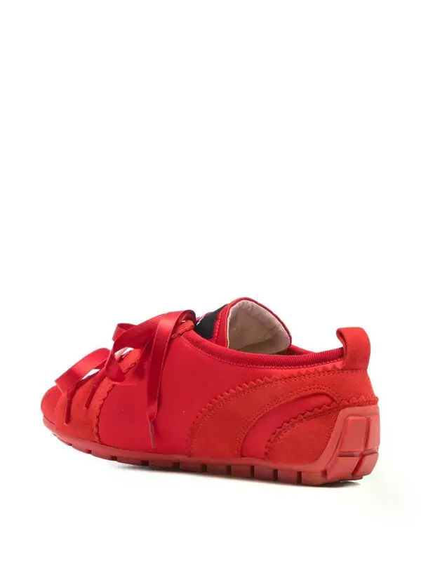 Simone Rocha Ribbon Sneakers - Red