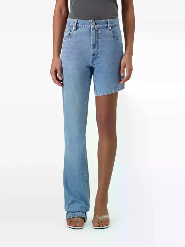 Coperni Asymmetric One-leg Boyfriend Jeans