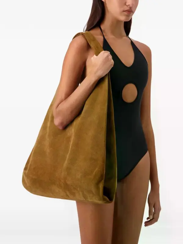 Coperni Halterneck Cut-out One-piece Swimsuit