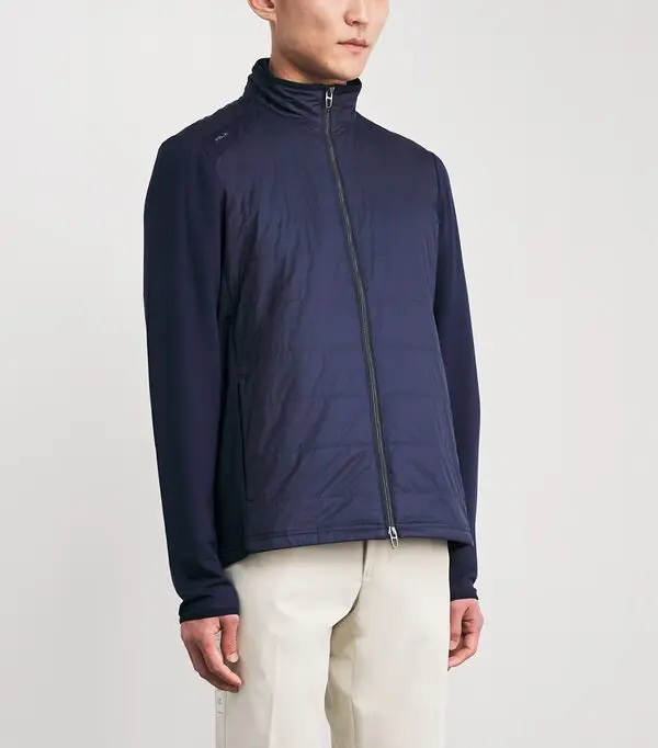 Rlx Ralph Lauren Padded High-neck Jacket - Navy